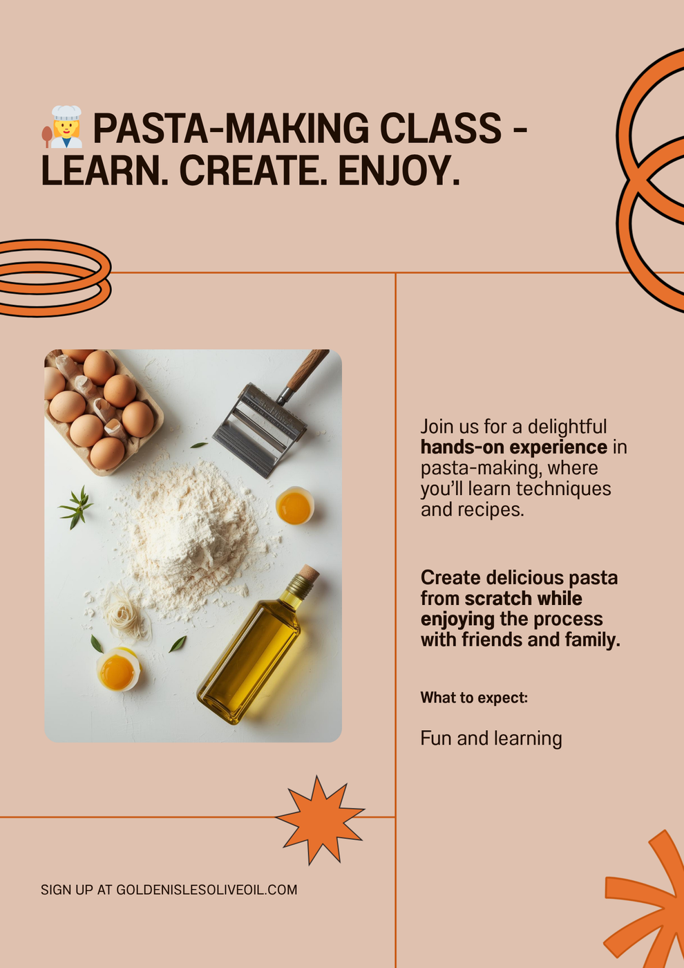 Private Pasta Making Class – Golden Isles Olive Oil